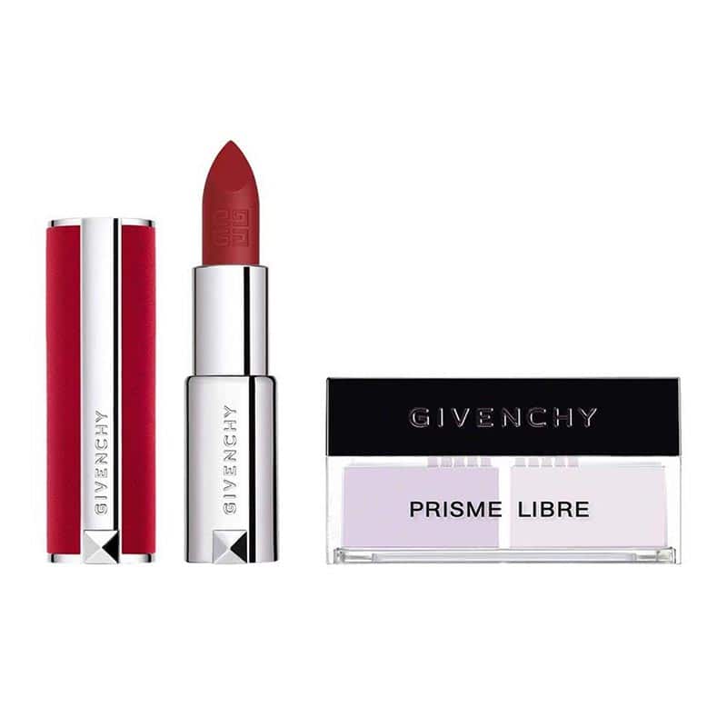 Buy Givenchy Le Rouge + Prisme Libre Set, 2 Pc Cosmetics at Best Prices ...