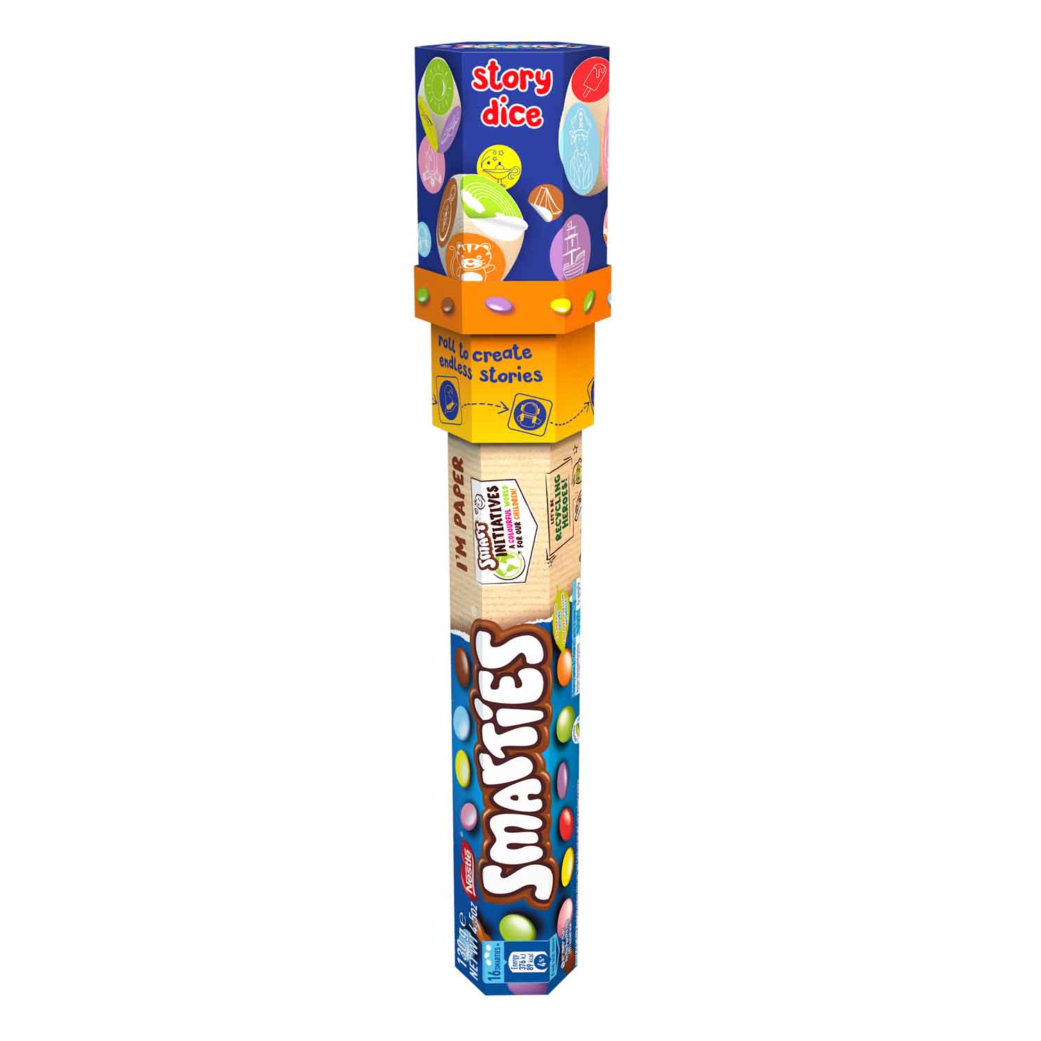 Buy Smarties Giant Tube Travel Cards 130g Chocolates at Best Prices on ...