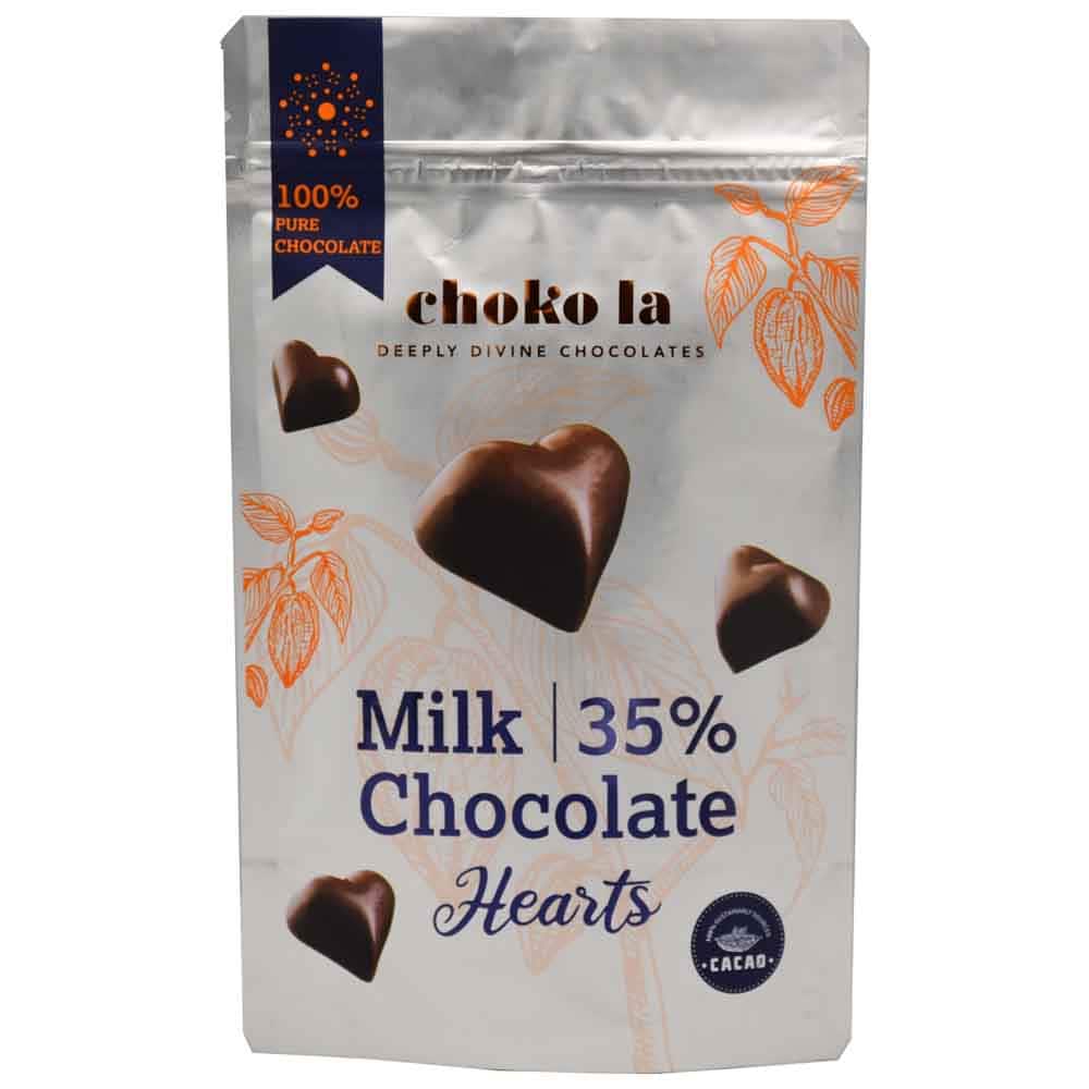 Buy Chokola 35 percent Milk Chocolate Hearts Sweets and Snacks at Best ...